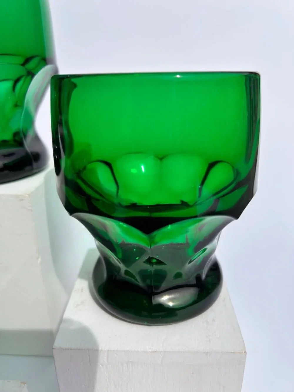 Viking | Dining | Vintage Viking Georgian Green Honeycomb Whiskey ...